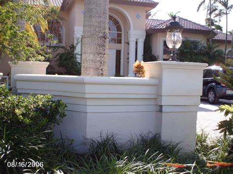 Stucco Wall Caps