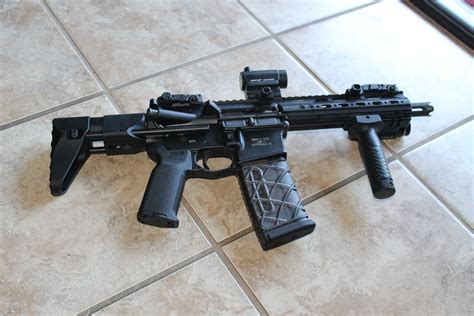 2 Recently Finished Ar 15 Builds Ultra Compact Pdw And An Sprish