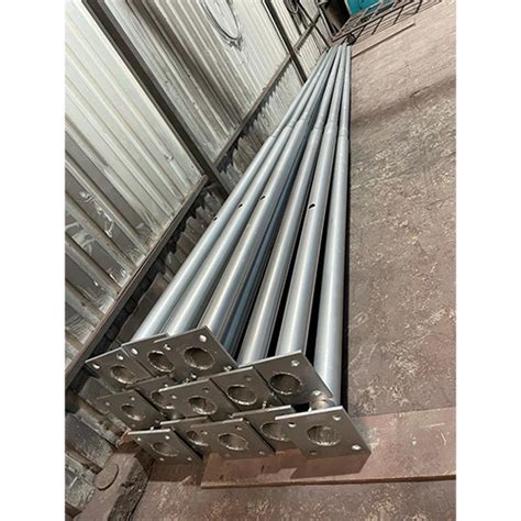 Affordable Steel Tubular Pole Dual Arm Street Pole Led Lighting
