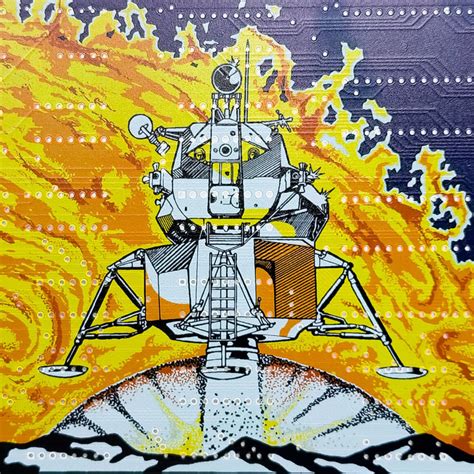 Atari Lunar Lander Reproduction Pcb