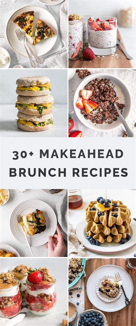 30 Healthy Recipes For Breakfast Brunch • Fit Mitten Kitchen