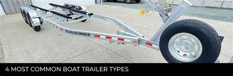 Types Of Boat Trailers And How To Select The Right Option