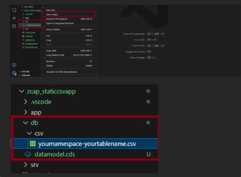 Developing A Cap Application In Vs Code Using Csv Sap Community