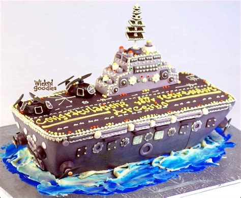How To Make A Ship Cake