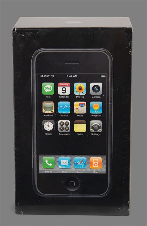 Apple Iphone First Generation Sealed 8gb Rr Auction