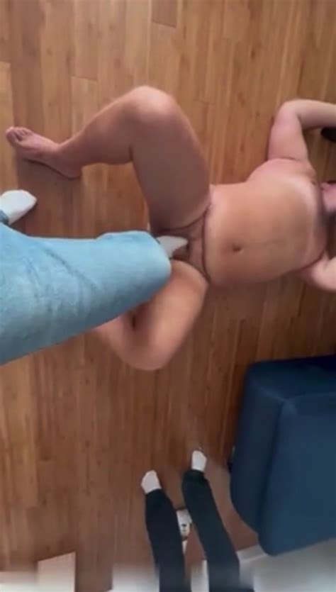 Crushing Chubby Slave Balls