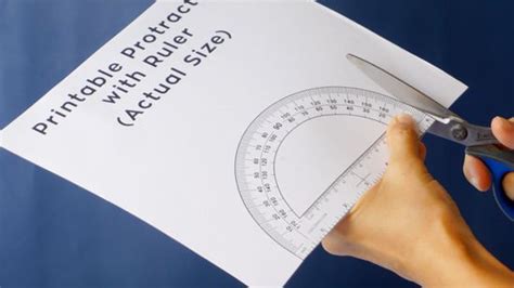 Simple Protractor Print Out