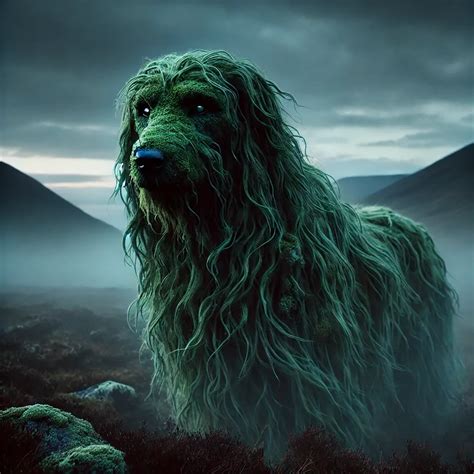 Cu Sith Scotlands Fearsome Green Hound And Harbinger Of Death