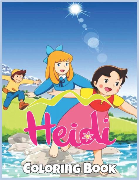 Heidi Cartoon Coloring Pages 2025