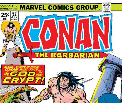 Conan The Barbarian 1970 52 Comic Issues Marvel