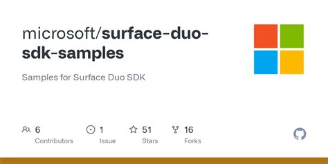 Github Microsoftsurface Duo Sdk Samples Samples For Surface Duo Sdk