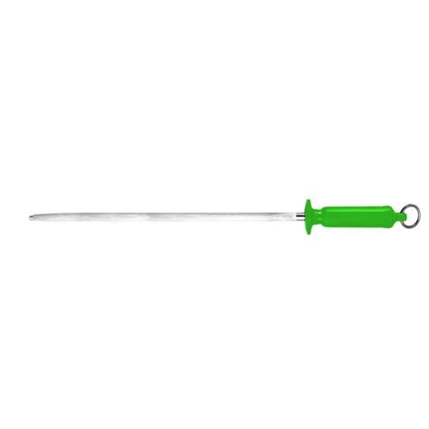 Sharpening Steel Green Round L30cm Nylon Handle
