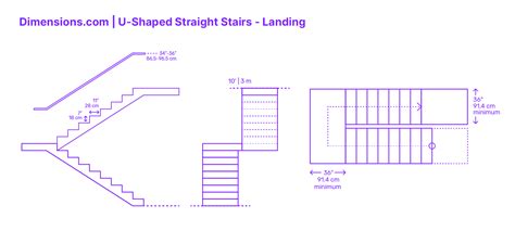 Stair Widths Dimensions Drawings Dimensions Com