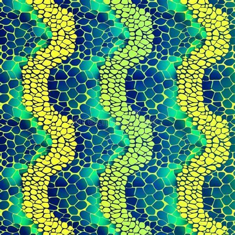 Neon Python Skin Pattern Stock Image Image Of Pattern 324157707