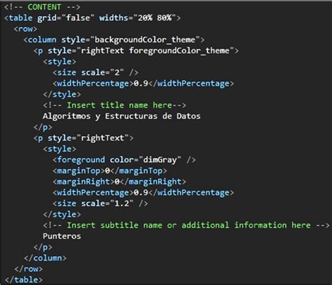 Example Of A QDex Template Xml Source Code Download Scientific Diagram