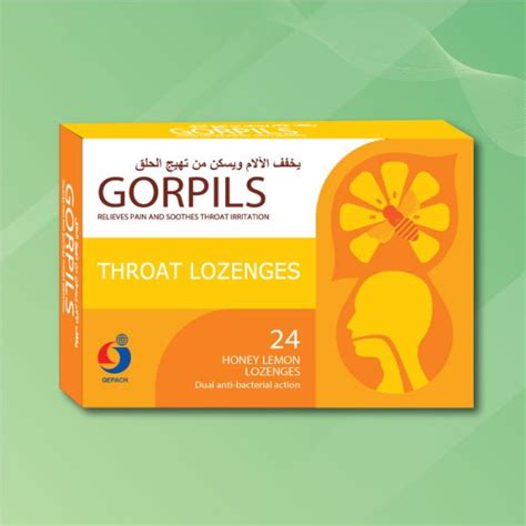 Gorpils Honey Lemon Lozenges 24s Ajdrugs