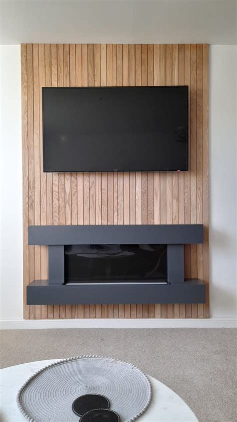 Oak Feature Wall Completed In Drm Carpentry Joinery Facebook