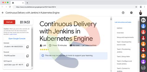 Continuous Delivery With Jenkins In Kubernetes Engine Gsp051