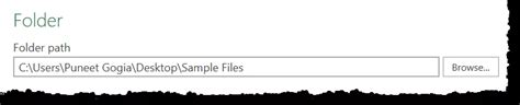 merge [combine] different excel files into one workbook power query