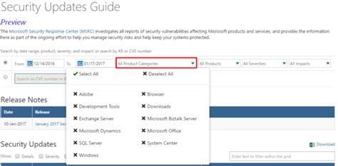 Microsoft Security Bulletins To Be Replaced By Security Updates Guide