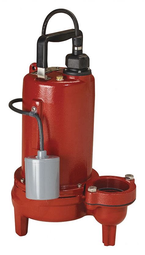 Liberty Pumps Cast Iron Single Phase Sewage Ejector Pump 56kd63