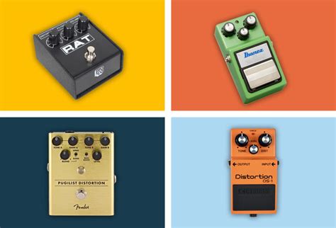 The Best Distortionoverdrive Pedals For Electric Guitar
