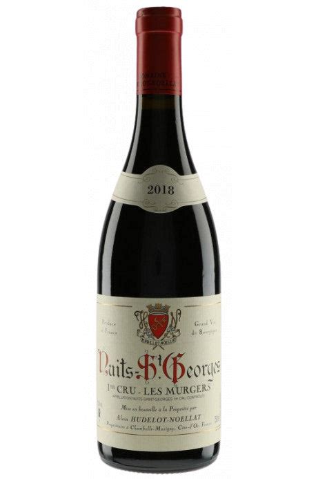 2018 Alain Hudelot Noellat Nuits St Georges 1er Cru Les Murgers 750m