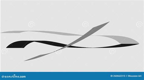 Abstract Line Background With Different Colors Stock Illustration