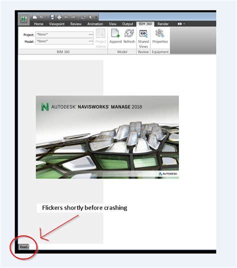 Navisworks Crashes At Launch When Using A High Resolution Display