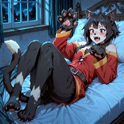 Megumin Cat Tf By Lywin007 On Deviantart