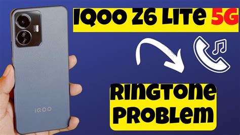 Iqoo Z6 Lite 5g Ringtone Problem Iqoo Ringer Not Working Issue Youtube