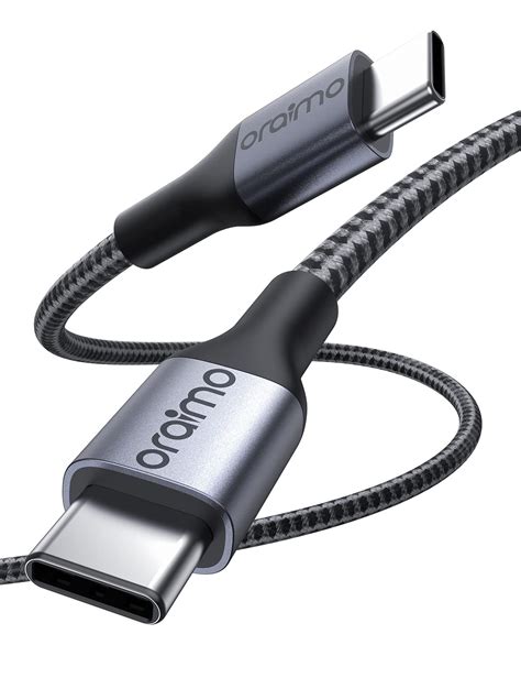 Oraimo כבל Usb C ל Usb C באורך 3 מטר 100w כבל טעינה מהיר