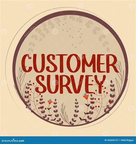 Sign Displaying Customer Survey Business Showcase Source To Obtain Information About Consumer