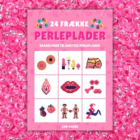 24 Frække Perleplader Lou Noire
