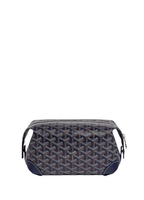 Goyard Bowling 25 Toiletry Bag Navy Idealism