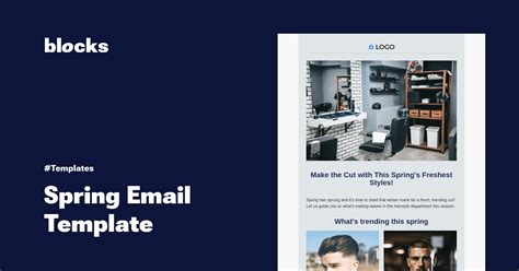 A Fresh Take On Spring Email Templates Your Go To Choice Blocks
