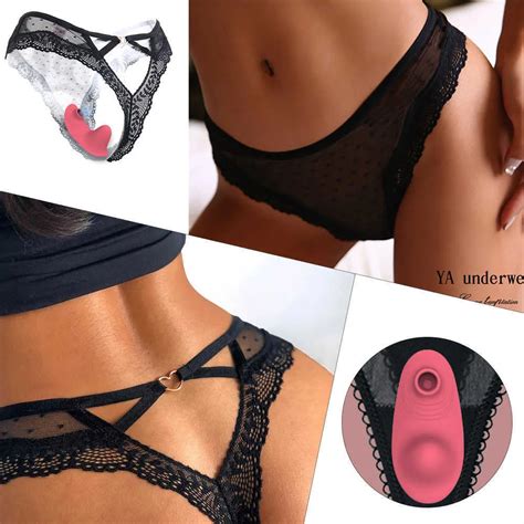 Clitoral Sucker Vibrator With Remote And Panties Mini Clit Stimulator