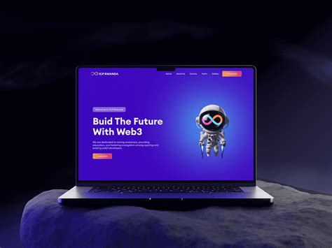 icp rwanda landing page redesign behance