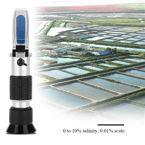 Salinity Refractometer Seawater Salinity Meter Aquarium Optics