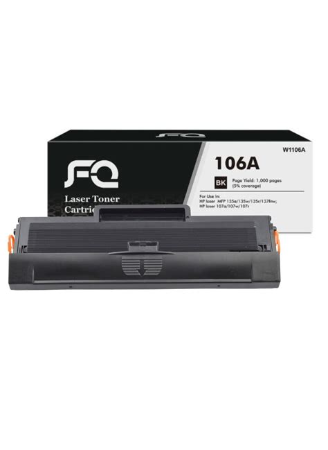 Fq Fq 106a Toner Cartridge With Chip W1106a Compatible For Hp Laserjet