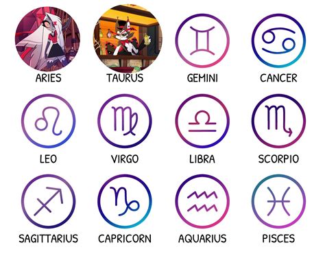 Helluva Boss Characters Zodiac Signs 60 Photos