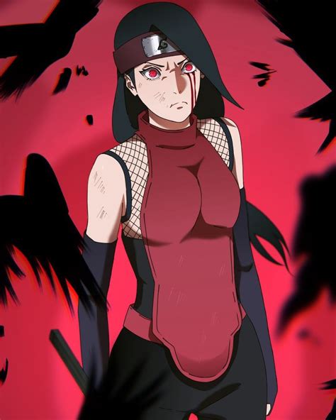 ˙⊹ ੈ [𝑺𝒂𝒓𝒂𝒅𝒂 𝑼𝒄𝒉𝒊𝒉𝒂] ੈ⊹˙ Uchiha Naruto Art Boruto