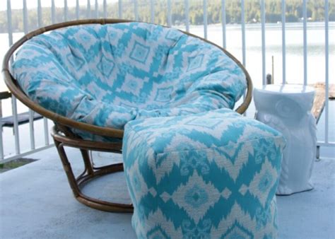 How To Make A Papasan Chair Cushion Cover
