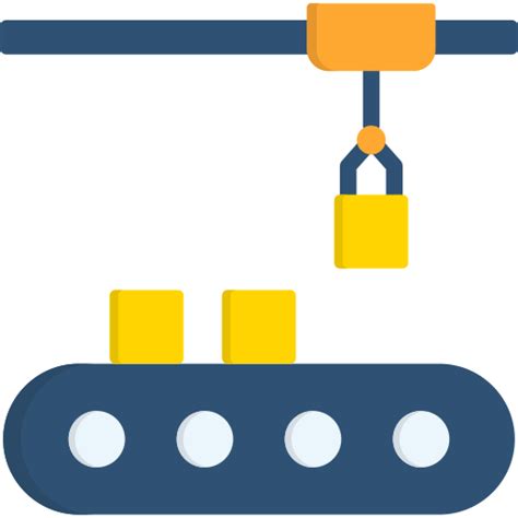 Assembly Line Generic Color Fill Icon Freepik