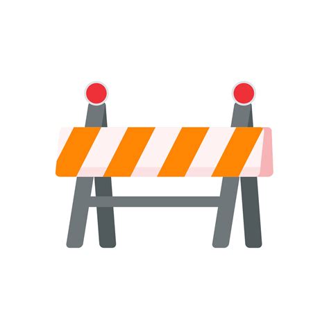 Safety Barriers Road Repair Lines Construction Warning Signs 11057750