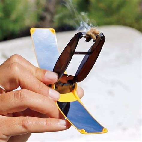 太陽光で瞬時に火おこし！3秒で着火できるsolar Brotherの便利ツール「suncase Gear」｜ Dime アットダイム 着火