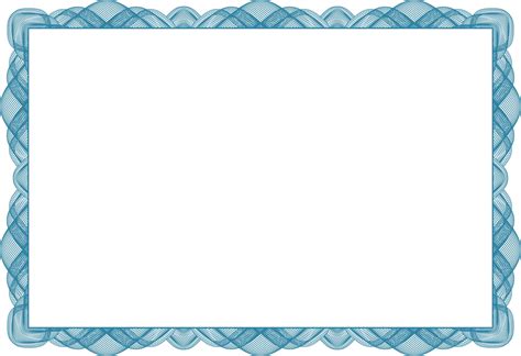 Creative Background Blue Certificate Certificates Blue Certificate