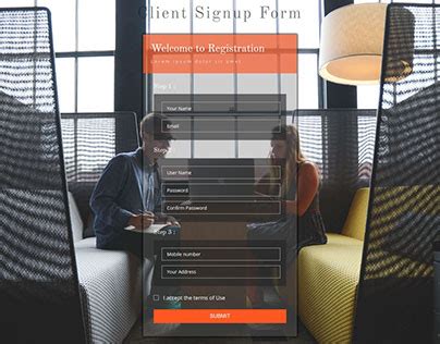 Html Form Responsive Projects Photos Videos Logos Illustrations And Branding Behance