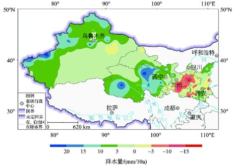 Spatial Distribution Of Precipitation Variation Trend In Northwest