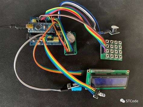 Arduino Smart Alarm Clock Design With X Matrix Keypad LCD Display And Buzzer Songs Boardor